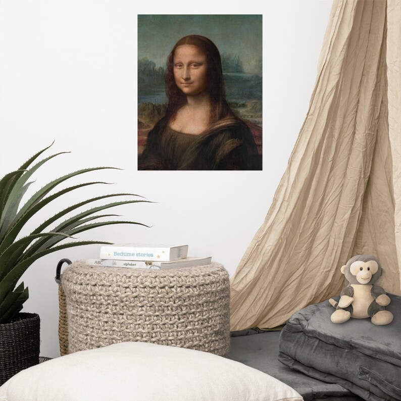 Mona Lisa Poster - Etsy