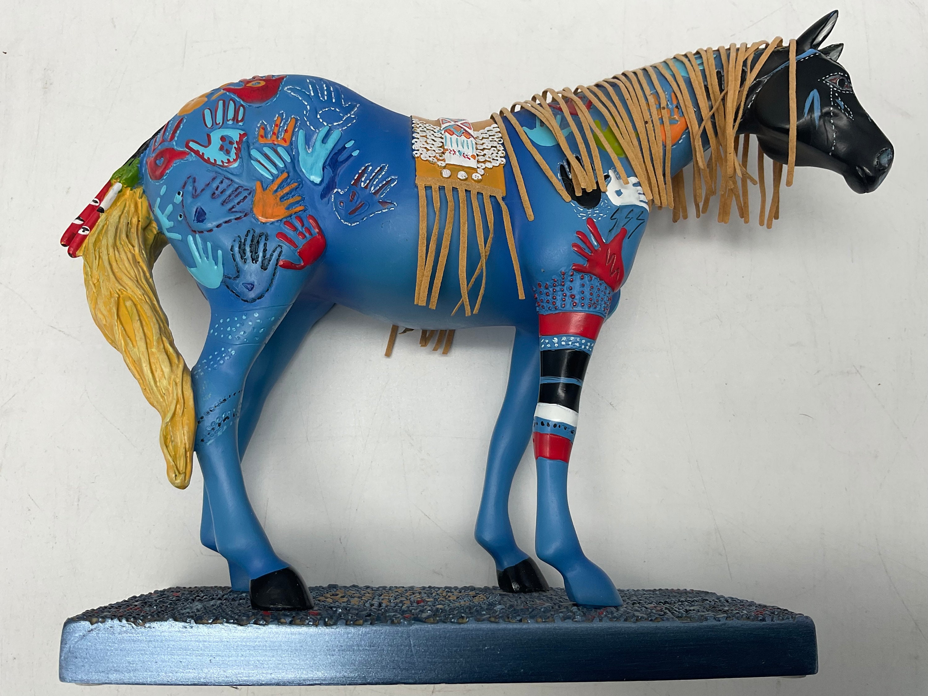 Trail of Painted Ponies, Blue Medicine 1547 Westland Vintage - Etsy