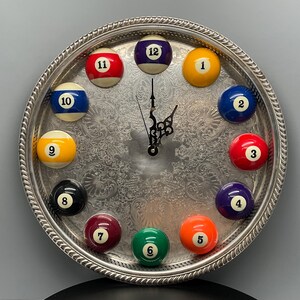 Handmade Clocks, Vintage Pool Balls, Vintage Silver Tray, Crafty Auto ...