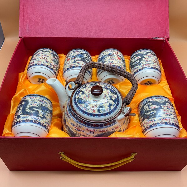 Chinese Tea Set - Etsy