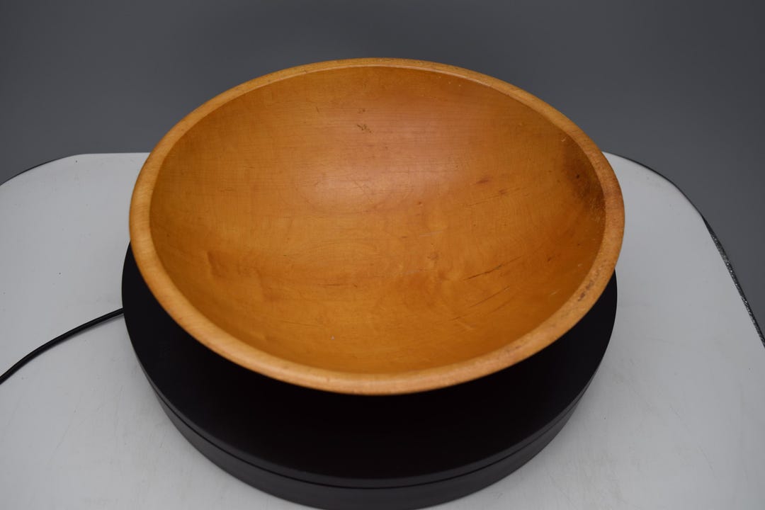Treenware, Wooden Bowl Hand Turned Vintage - Etsy