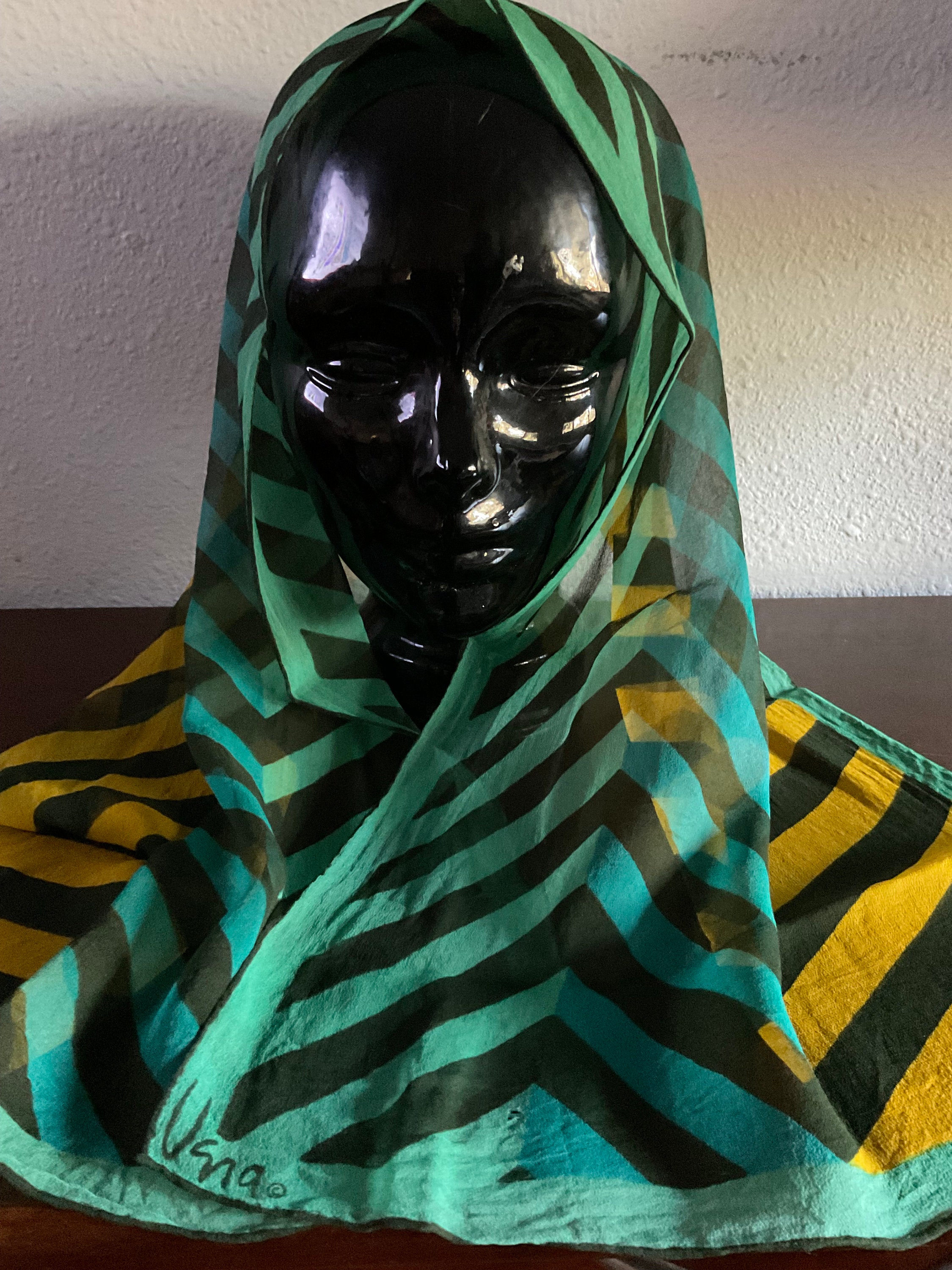 Vera Scarf Vintage 41 Inches Long X 13 Inches Wide - Etsy