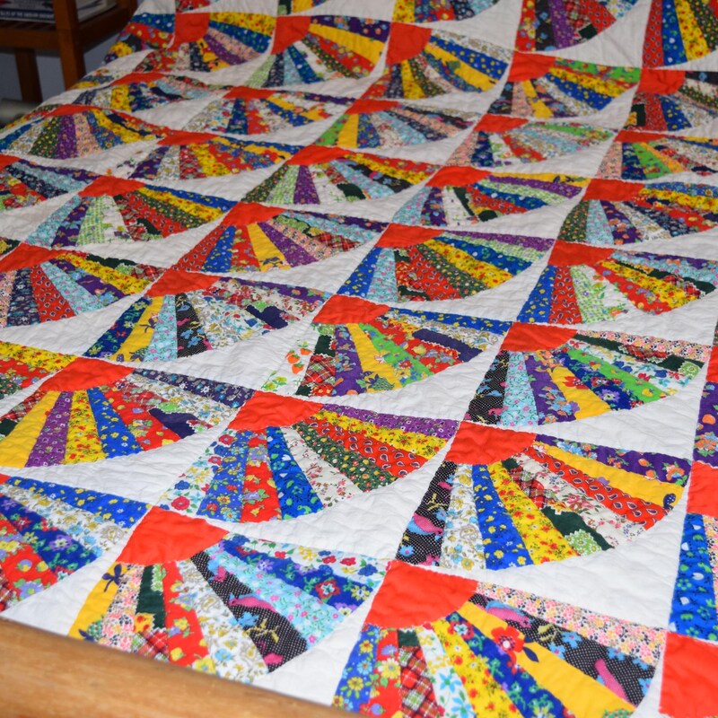 Primary Color Quilt - Etsy