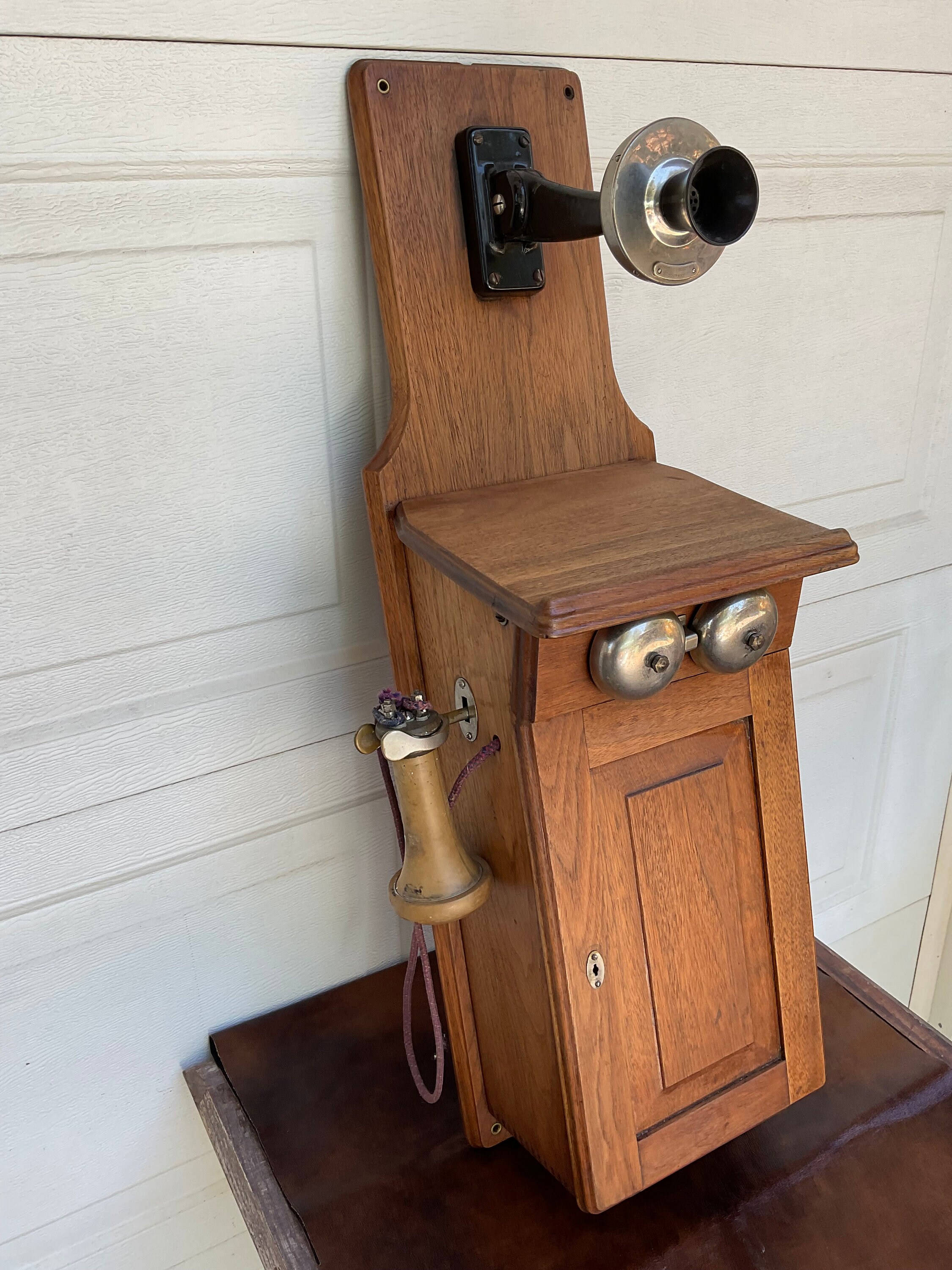 Western Electric 1900's Wall Mount Crank Telephone. Very - Etsy