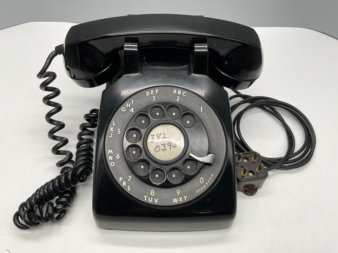 Western Electric Bell Telephone Rotary Dial Vintage. - Etsy