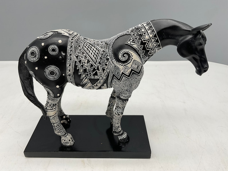 Anasazi Spirit Horse by Robert Rivera. Vintage Trail of Painted Ponies ...