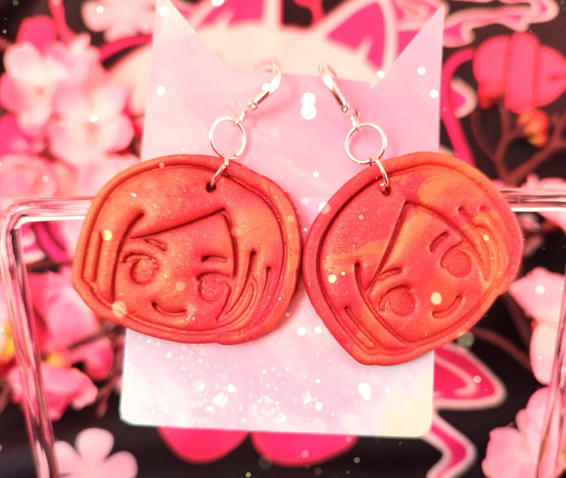 JJK Jujutsu Kaisen Nobara Itadori Megumi Stainless Steel Earrings ...