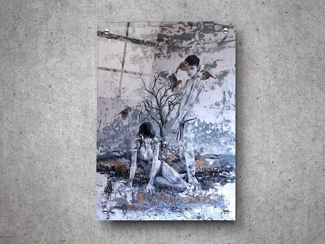 Naked Women Wall Art 3d Plexy Glass Art Wall Modern Print Etsy Canada