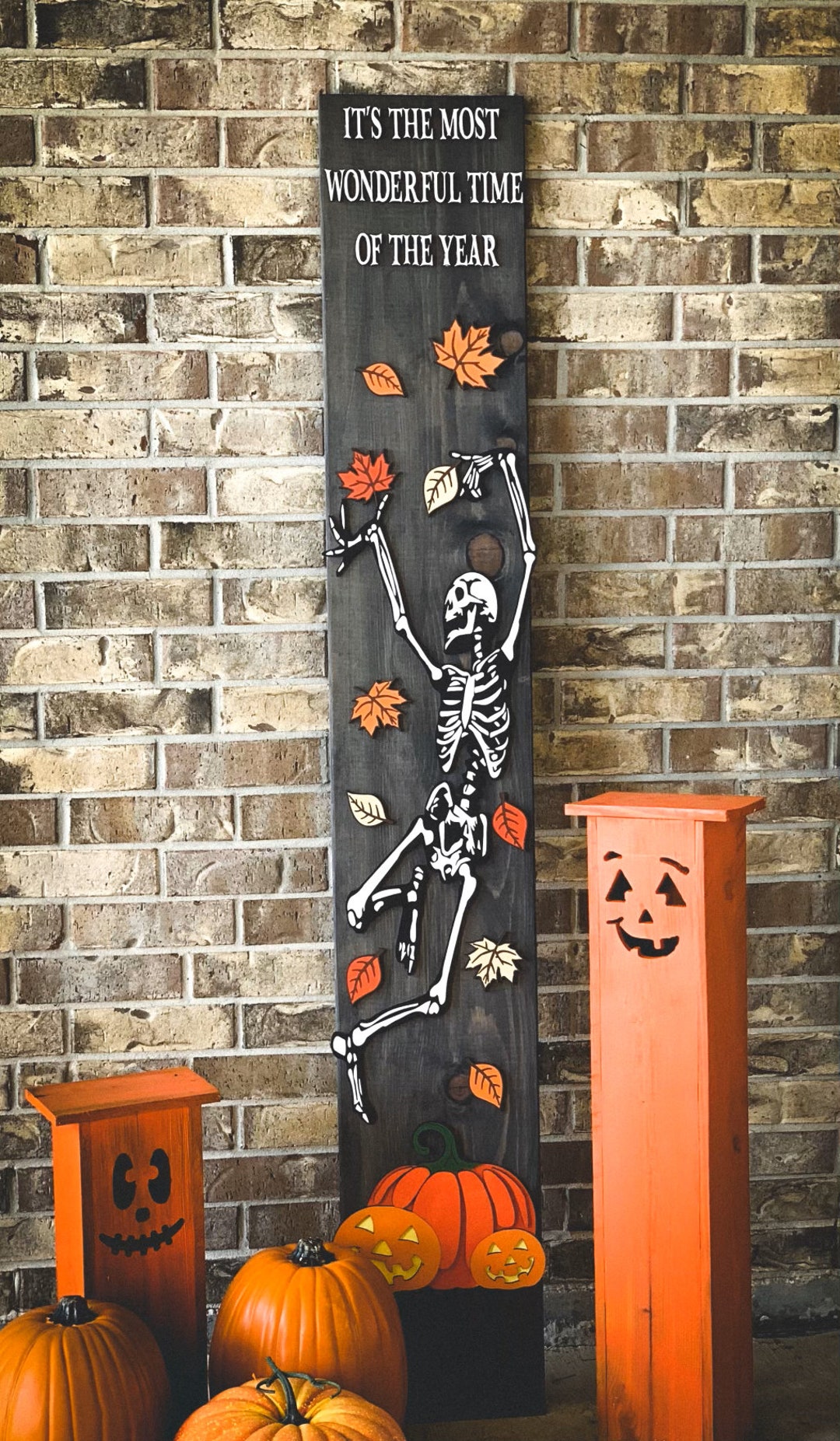 Skeleton Dancing, Layered, Halloween, Porch Leaner, Lightburn File, SVG ...