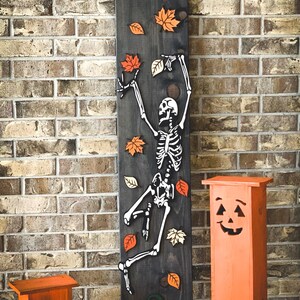 Skeleton Dancing, Layered, Halloween, Porch Leaner, Lightburn File, SVG ...