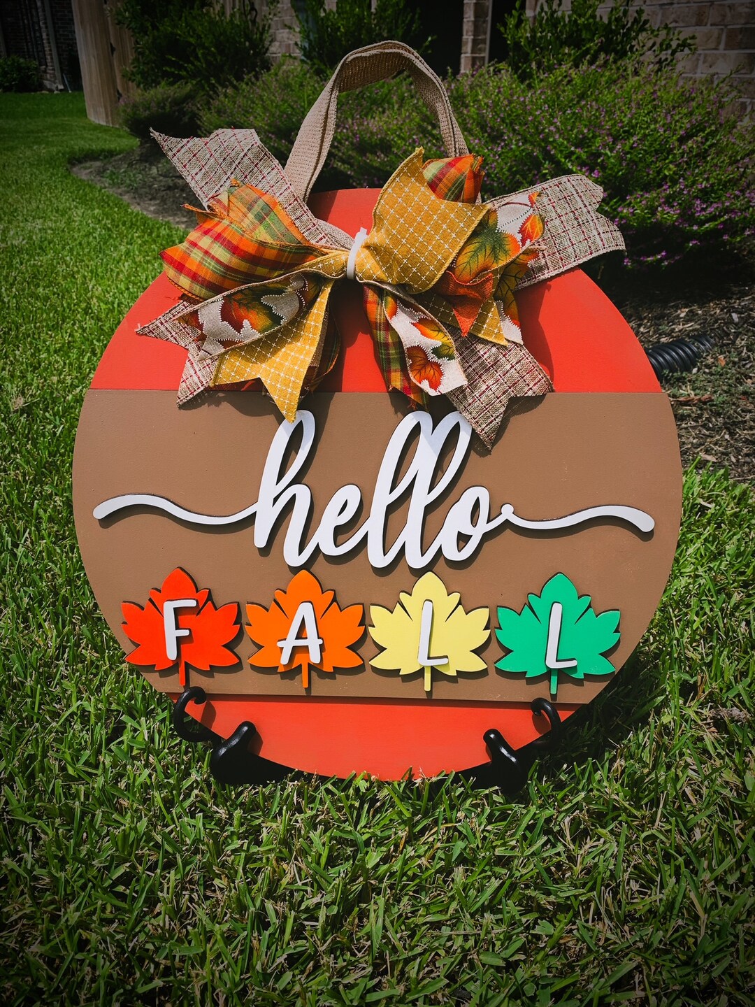 Door Hanger Fall Sign 18 Front Door Decor Holiday Sign Front Door Sign ...