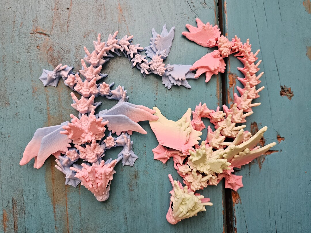 Baby Ocean Dragons Articulated Fidget Toy ADHD Sensory Toy - Etsy