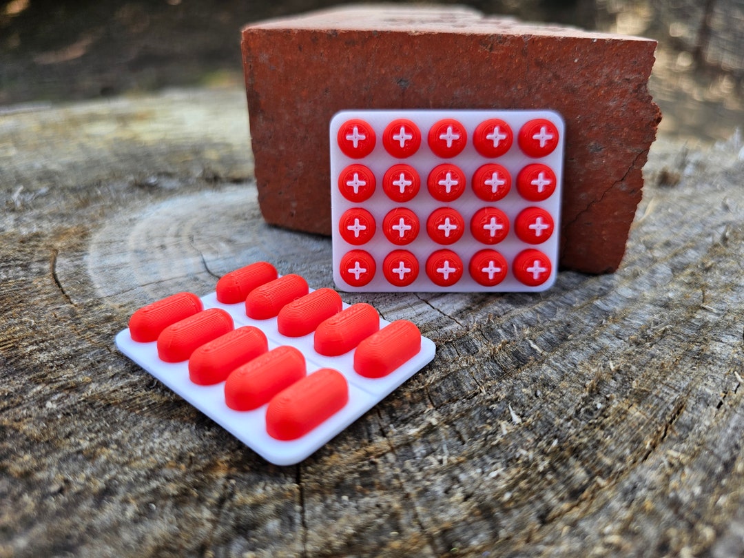 Toy Packet of Pills | Medication Doctor Toy | Set of 2 | Addiction ...