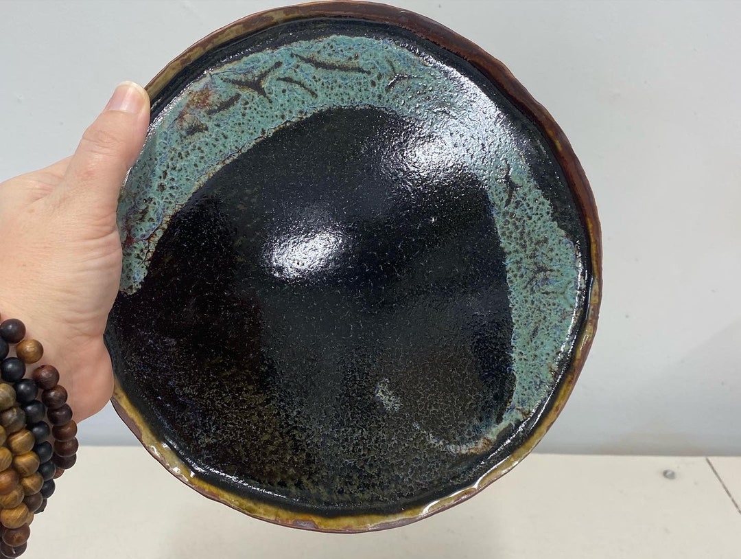 Stoneware Dinnerware Set | 10 Inch Plates | Handmade Ceramic Plates ...