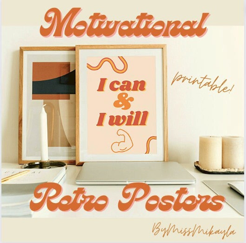 Printable Retro Classroom Posters | Motivational Posters | Classroom ...