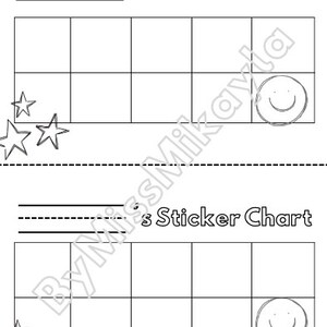 Printable Sticker Charts Bundle | Reward Chart | Behavior Chart | Kids ...
