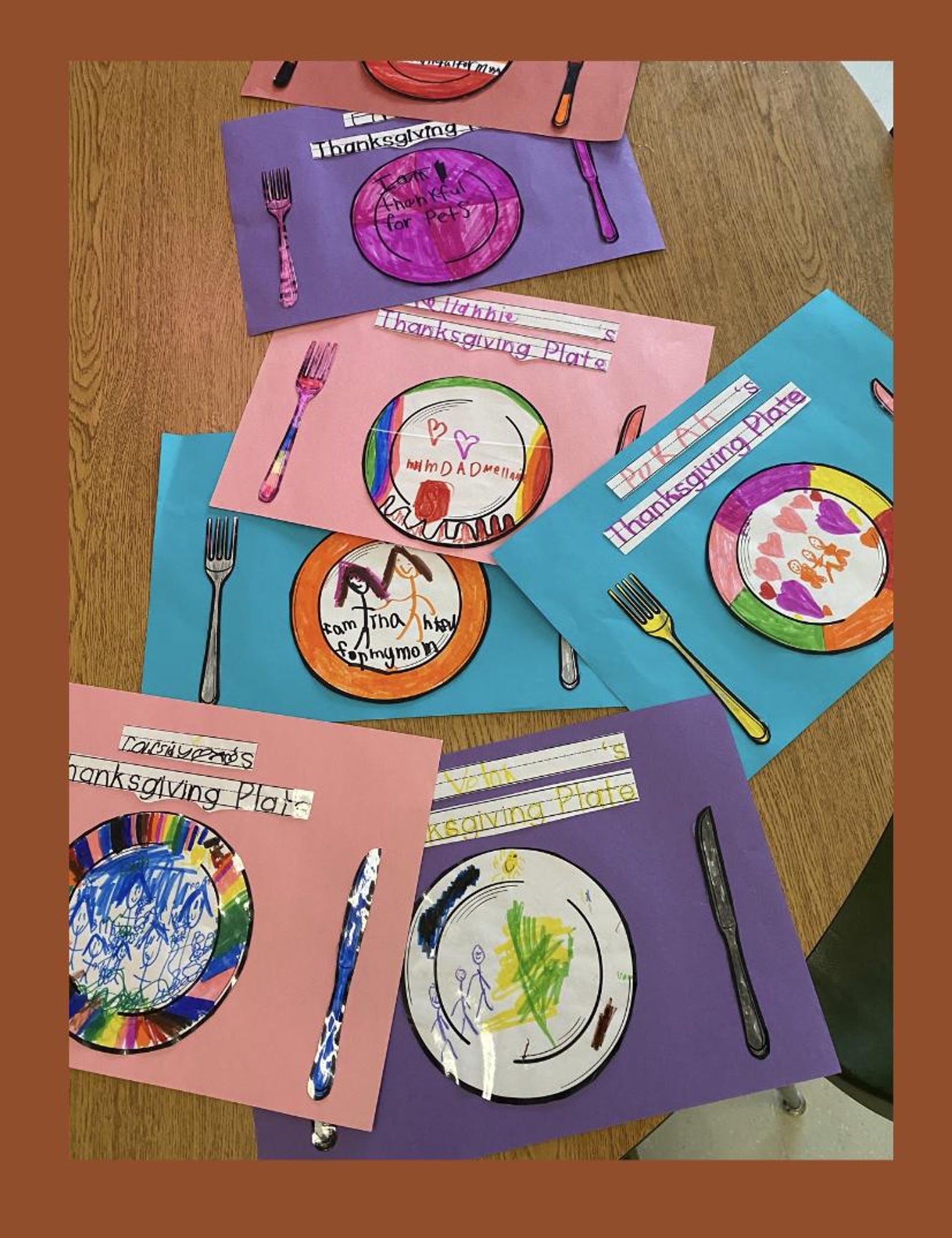 Thanksgiving Place Mat Craft for Kids | Digital Download | Fun & Easy ...