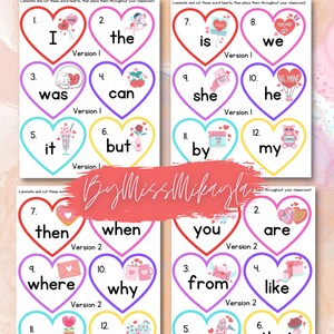 Printable Write the Room: February - Etsy