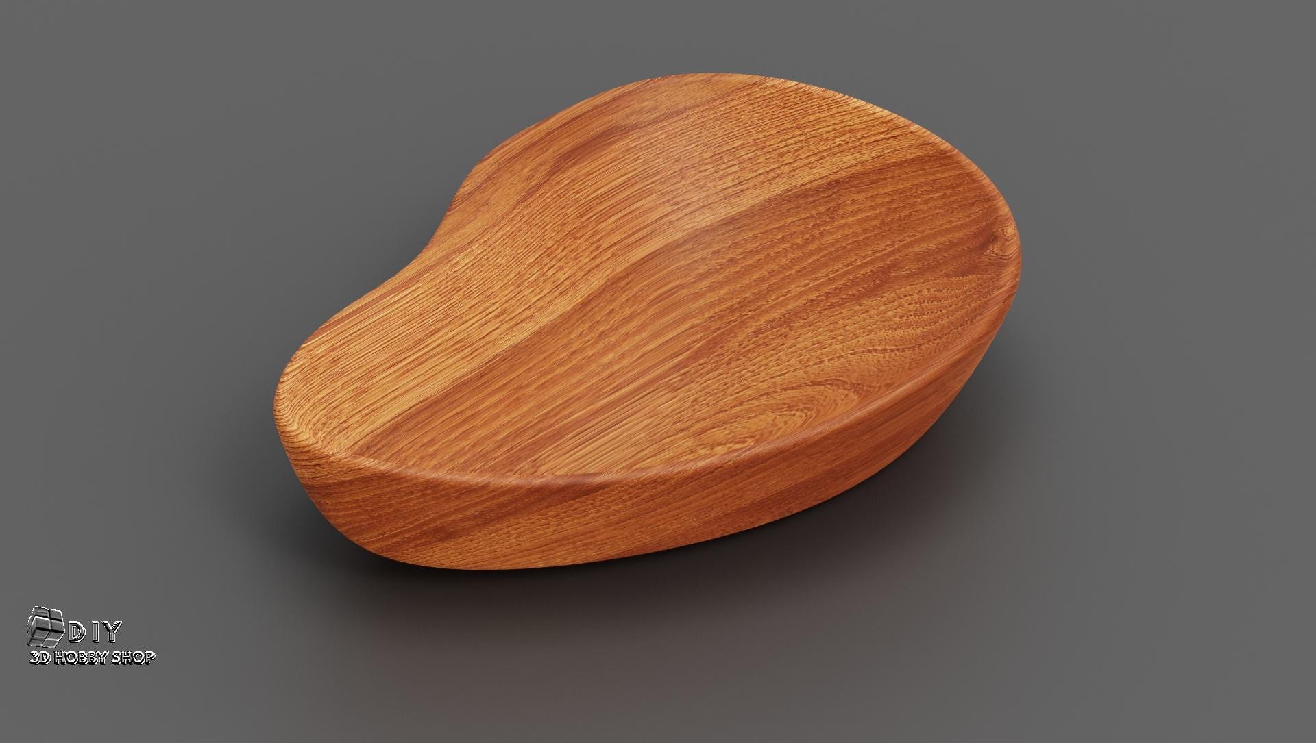 Wooden Bowl - 3D Model for Manufacturing on a CNC Machine and 3D ...
