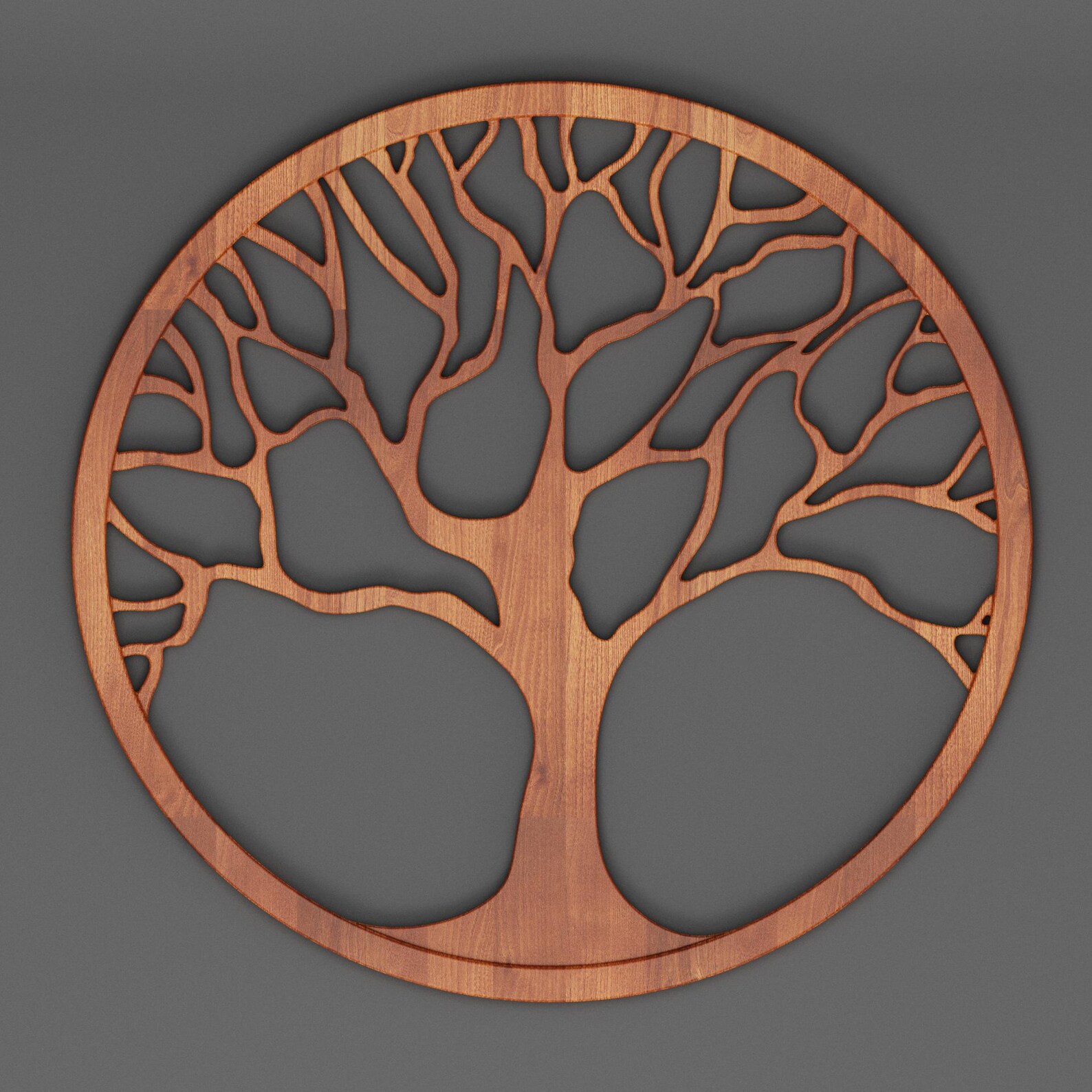 Life Tree - 3D Model for Manufacturing on a CNC Machine and 3D Printing ...
