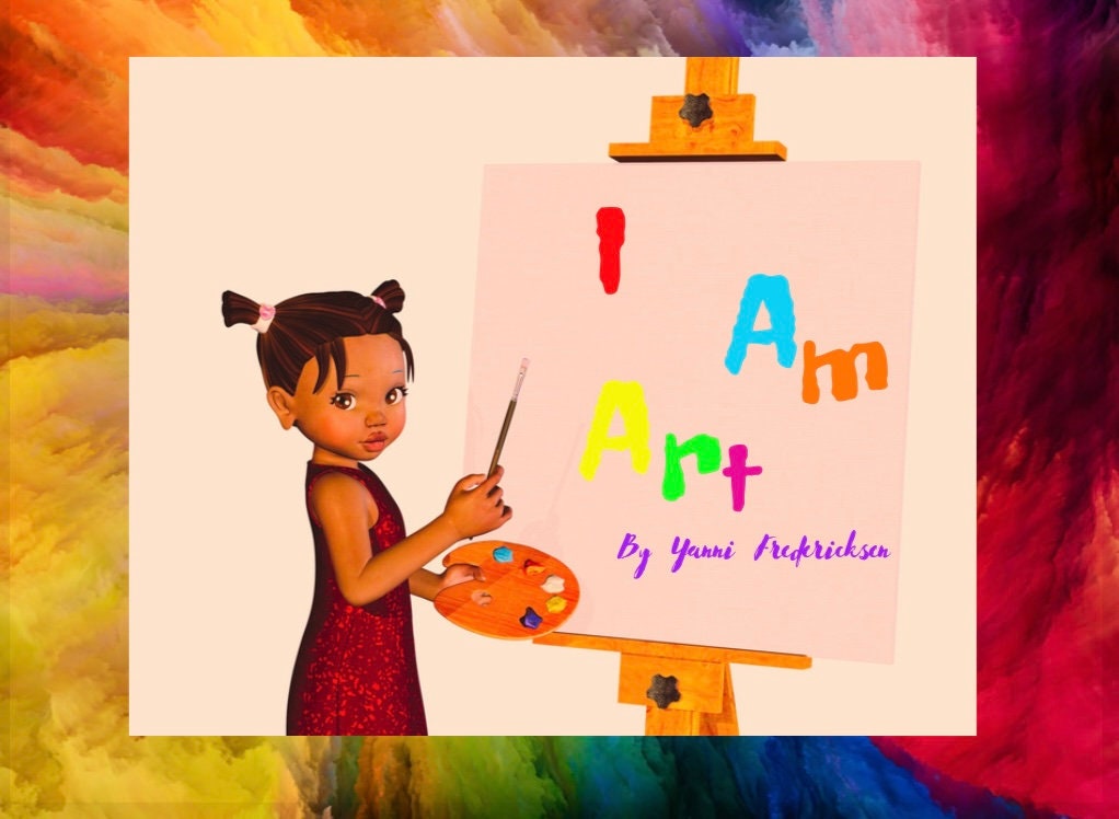 I Am Art Childrens Book - Etsy