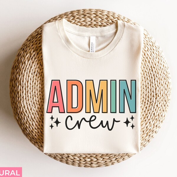Admin Squad Tshirt - Etsy