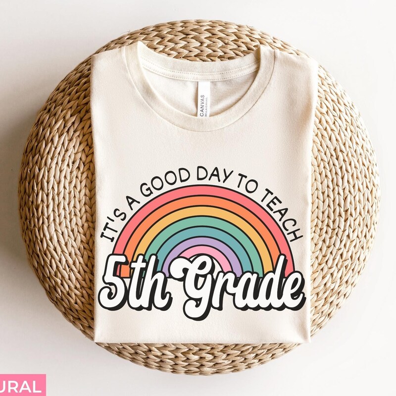 5th Grade Teacher Shirt - Etsy