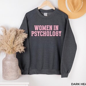 Women in Psychology Sweatshirt Gift, Psychologist Crewneck Sweater Gift ...
