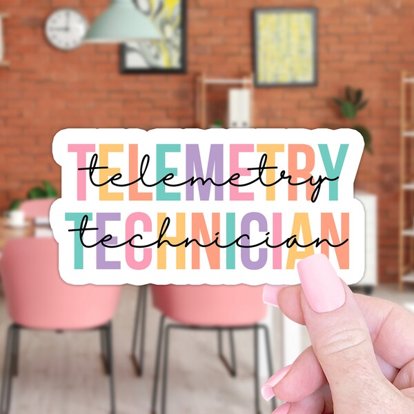 Ekg Tech Stickers - Etsy