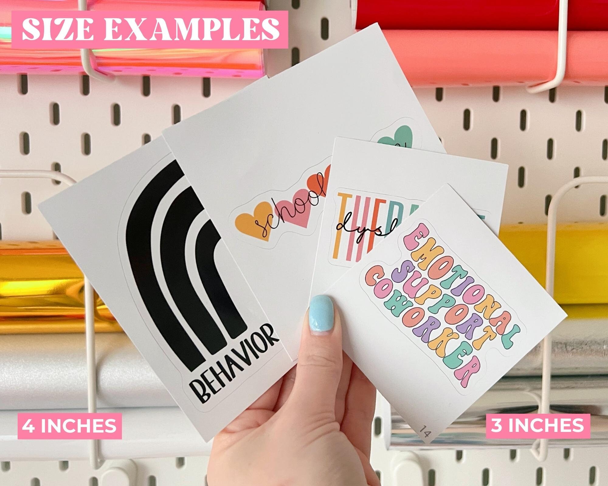 Emotional Support Coworker Sticker Funny Sticker Gift for - Etsy