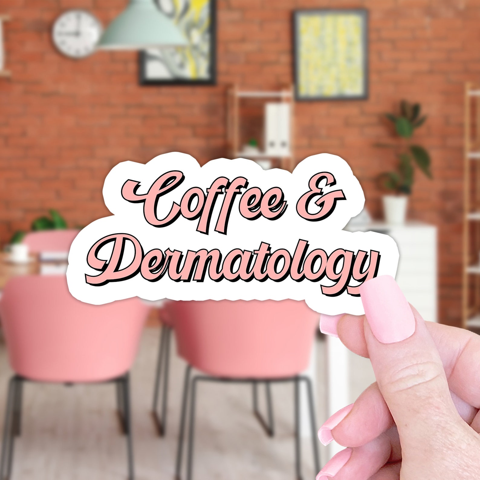 Dermatology Sticker Gift Dermatologist Laptop Water Bottle - Etsy