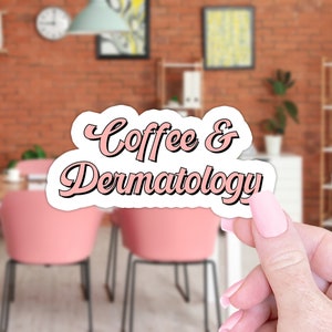 Dermatology Sticker Gift Dermatologist Laptop Water Bottle - Etsy