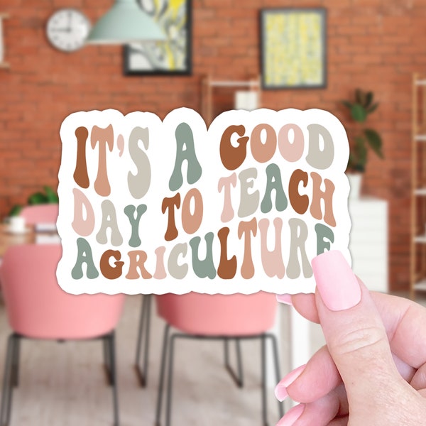 Ag Teacher Stickers - Etsy