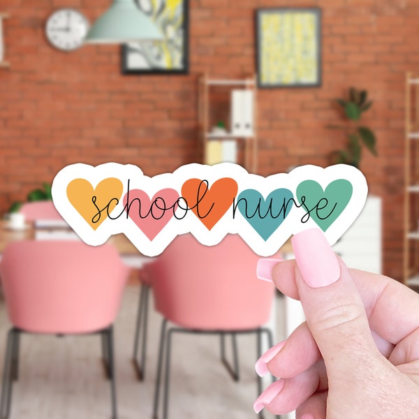 School Nurse Stickers - Etsy