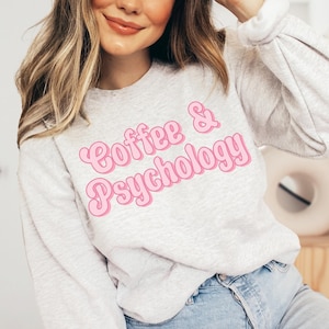 Psychology Sweatshirt Gift, Psychologist Crewneck Sweater Gift ...