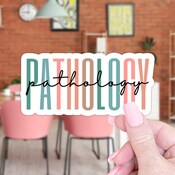 Pathology University Logo Vinyl Sticker - Etsy Canada