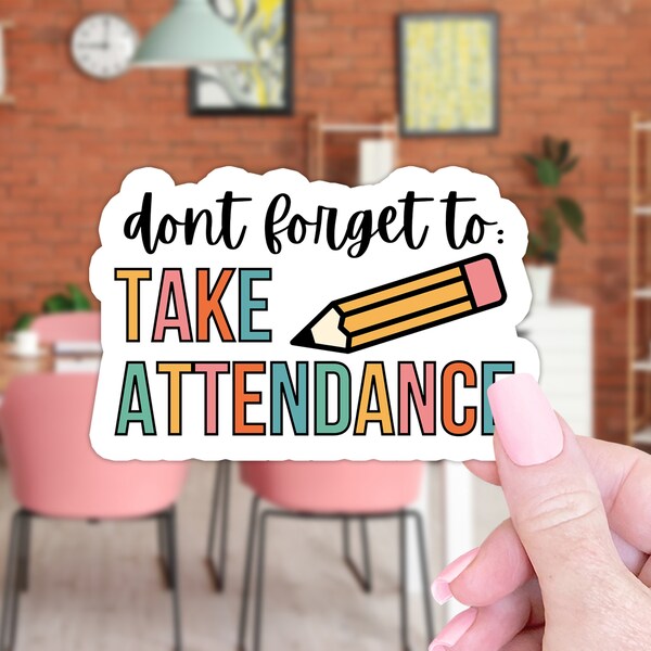 Attendance Reminder - Etsy