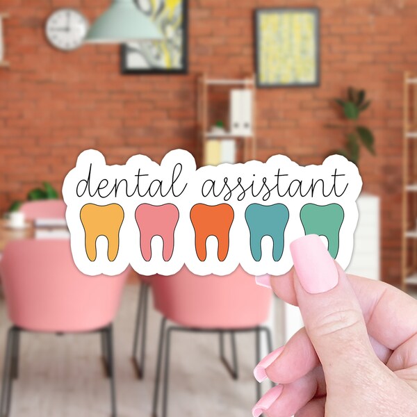 Dental Assistant Stickers - Etsy