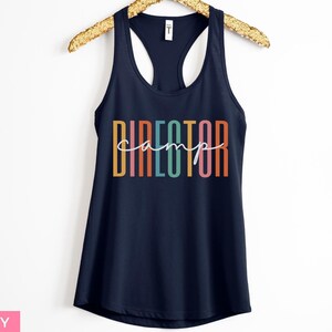 Camp Director Tank Top Gift, Summer Camp Director Counselor Tank Top ...