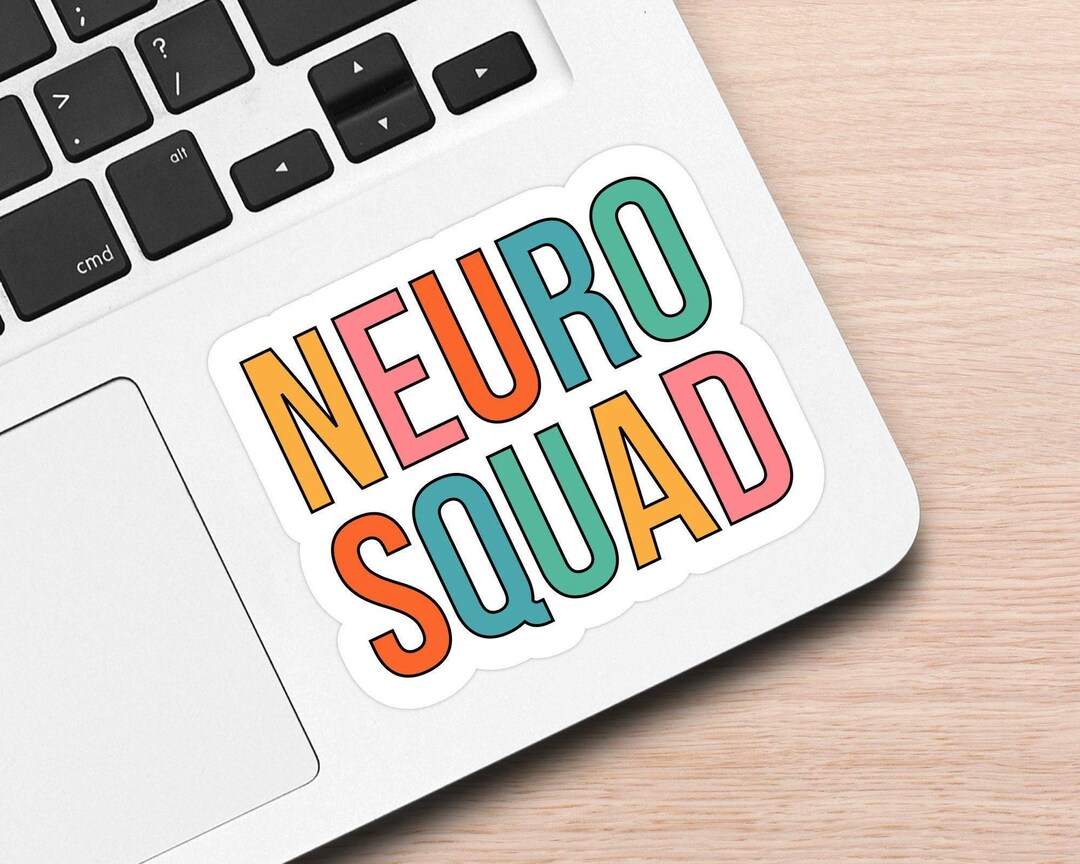 Neuro Squad Crew Team Sticker Gift, Neurologist Neuro Nurse Tech Laptop ...