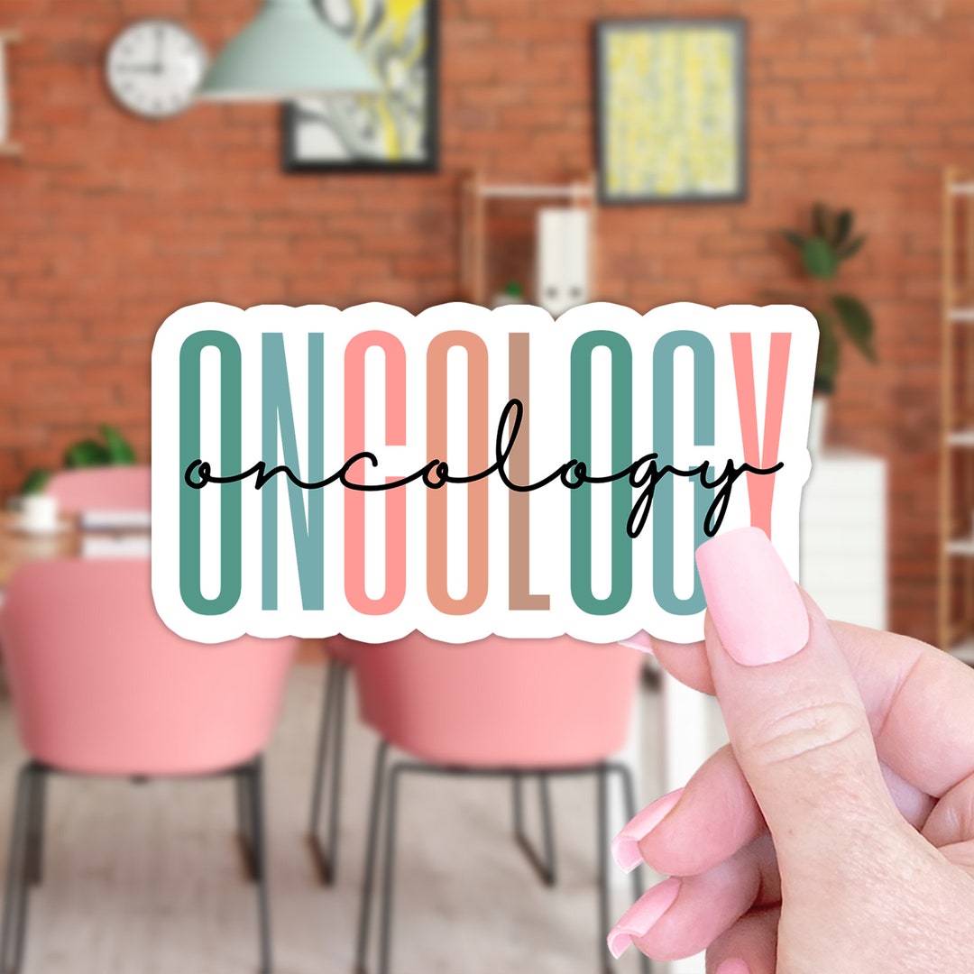 Oncology Sticker Gift Oncology Laptop Sticker Gift Oncology - Etsy