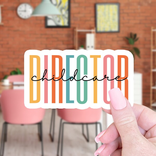Childcare Worker Sticker - Etsy