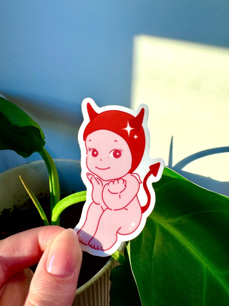 Sonny Angel Sticker Vinyl Matte Kewpie Cherub Sticker for Water Bottle ...