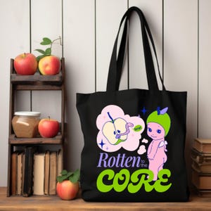 Sonny Angel Tote Bag Kewpie Cherub Rotten to the Core Tote Girly Pastel ...