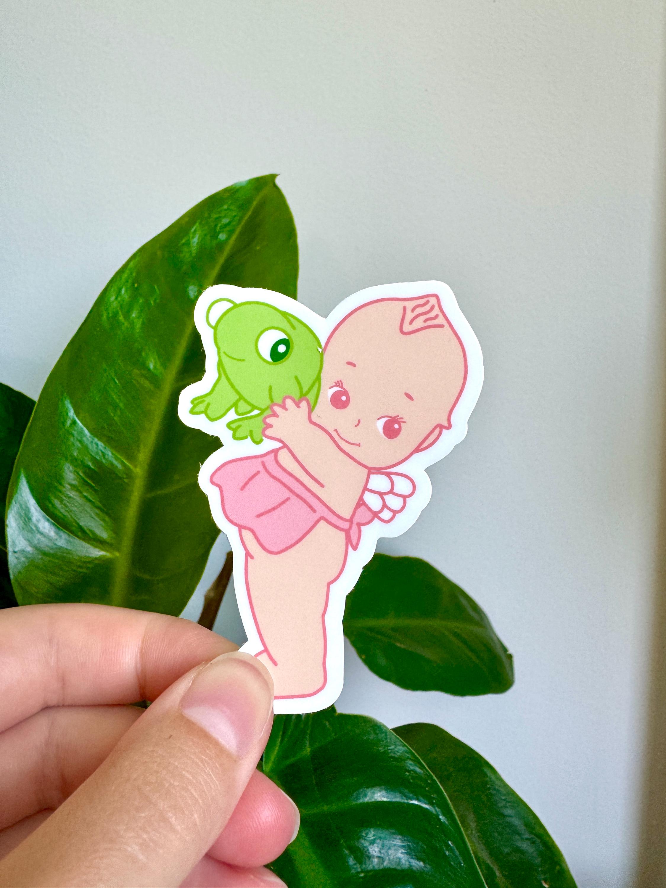Kewpie Sticker Vinyl Matte Sonny Angel Sticker for Water Bottle Cute ...