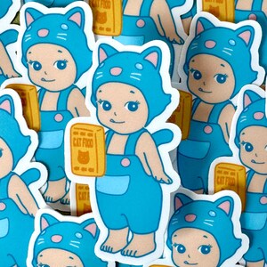Sonny Angel Sticker Vinyl Matte Kewpie Sticker for Water Bottle Cute ...