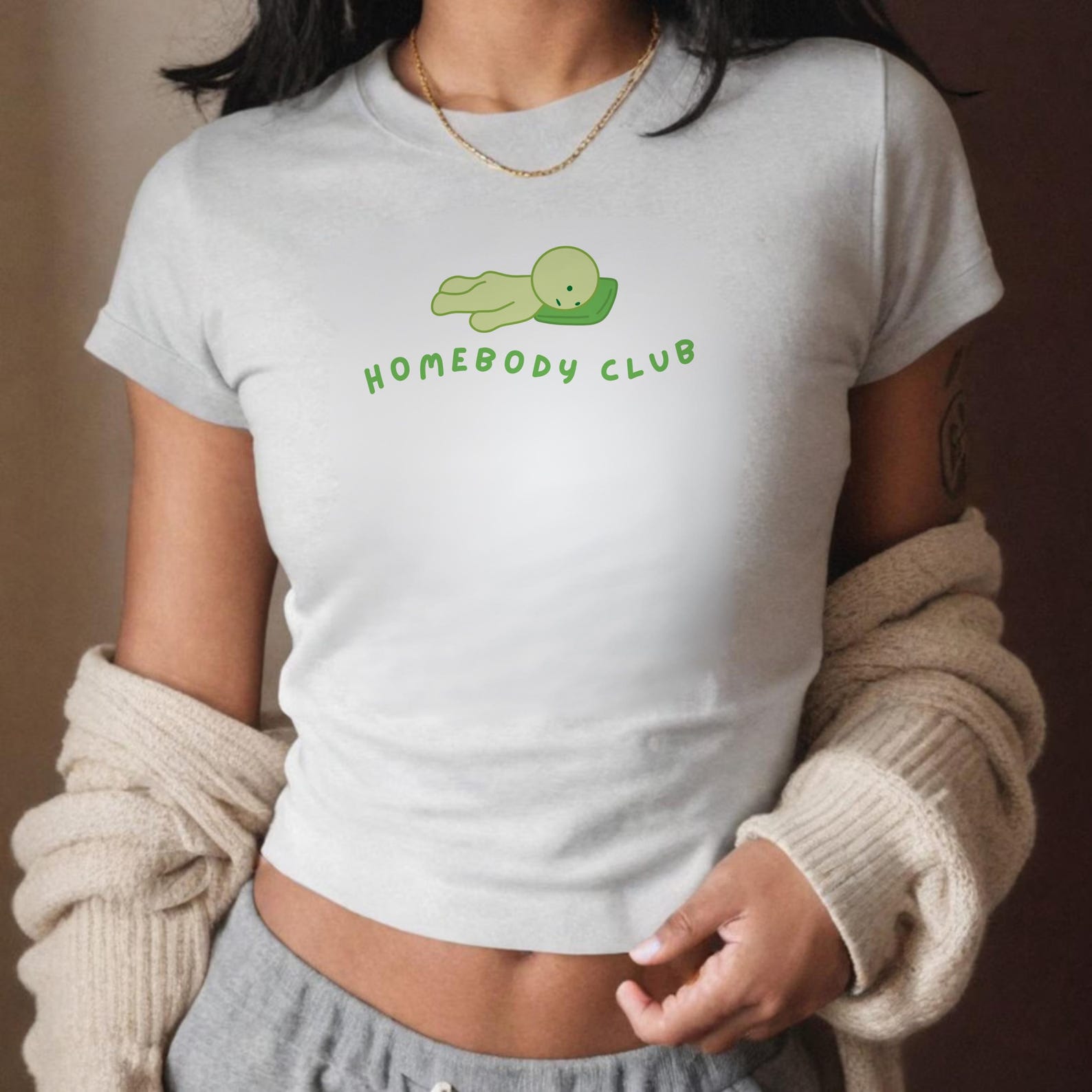 Smiski Baby Tee Y2K 90s Smiski Shirt Homebody Club Graphic Tee Smiski ...