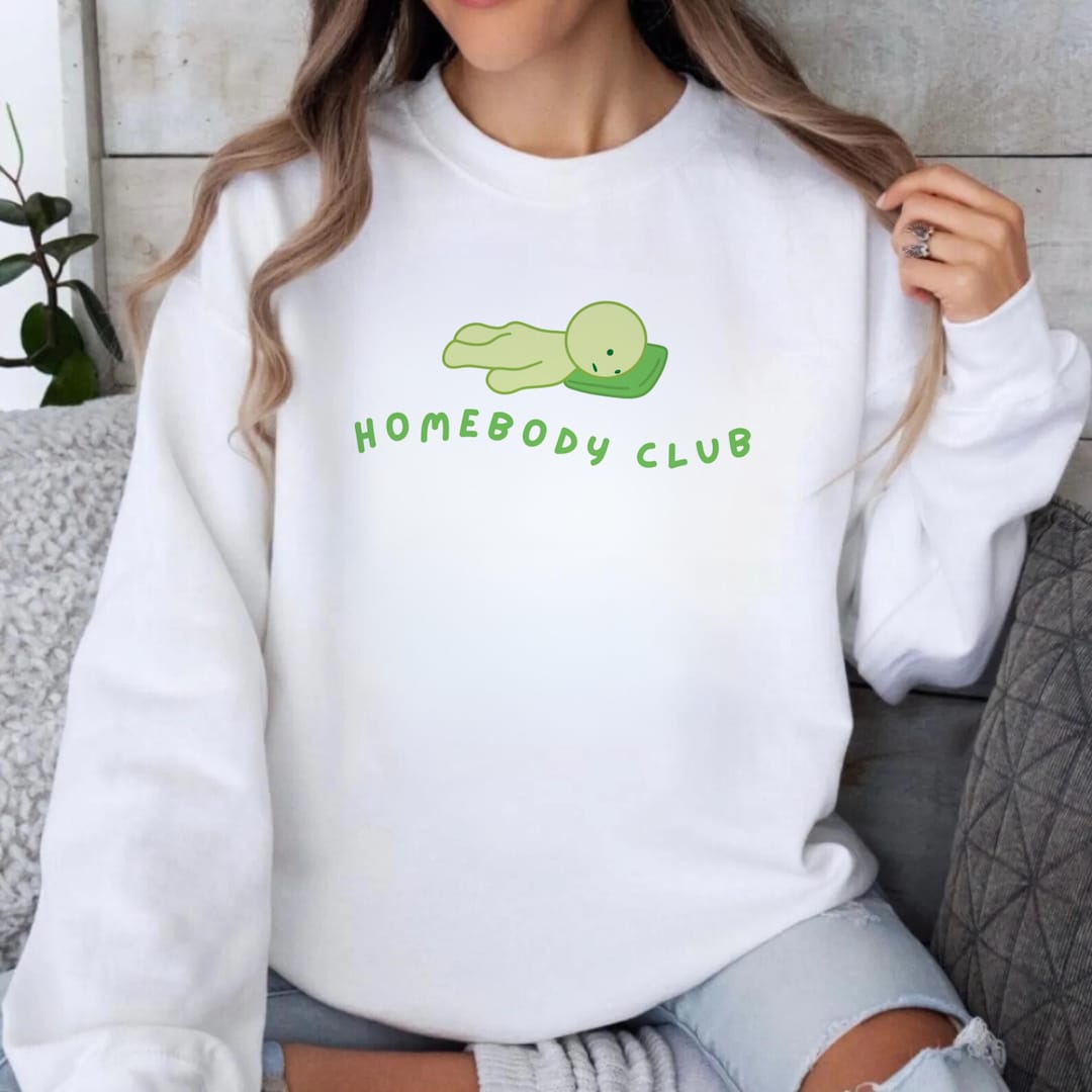 Smiski Sweatshirt Homebody Club Smiski Graphic Tee Sonny Angel Lover ...