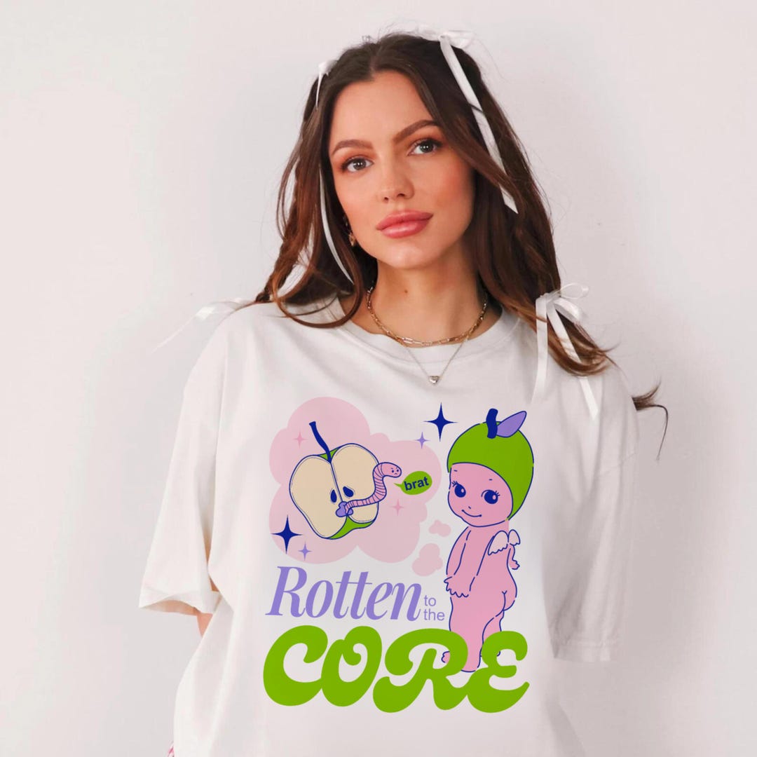 Rotten to the Core Brat T-shirt, Sonny Angel T-shirt, Comfort Color ...
