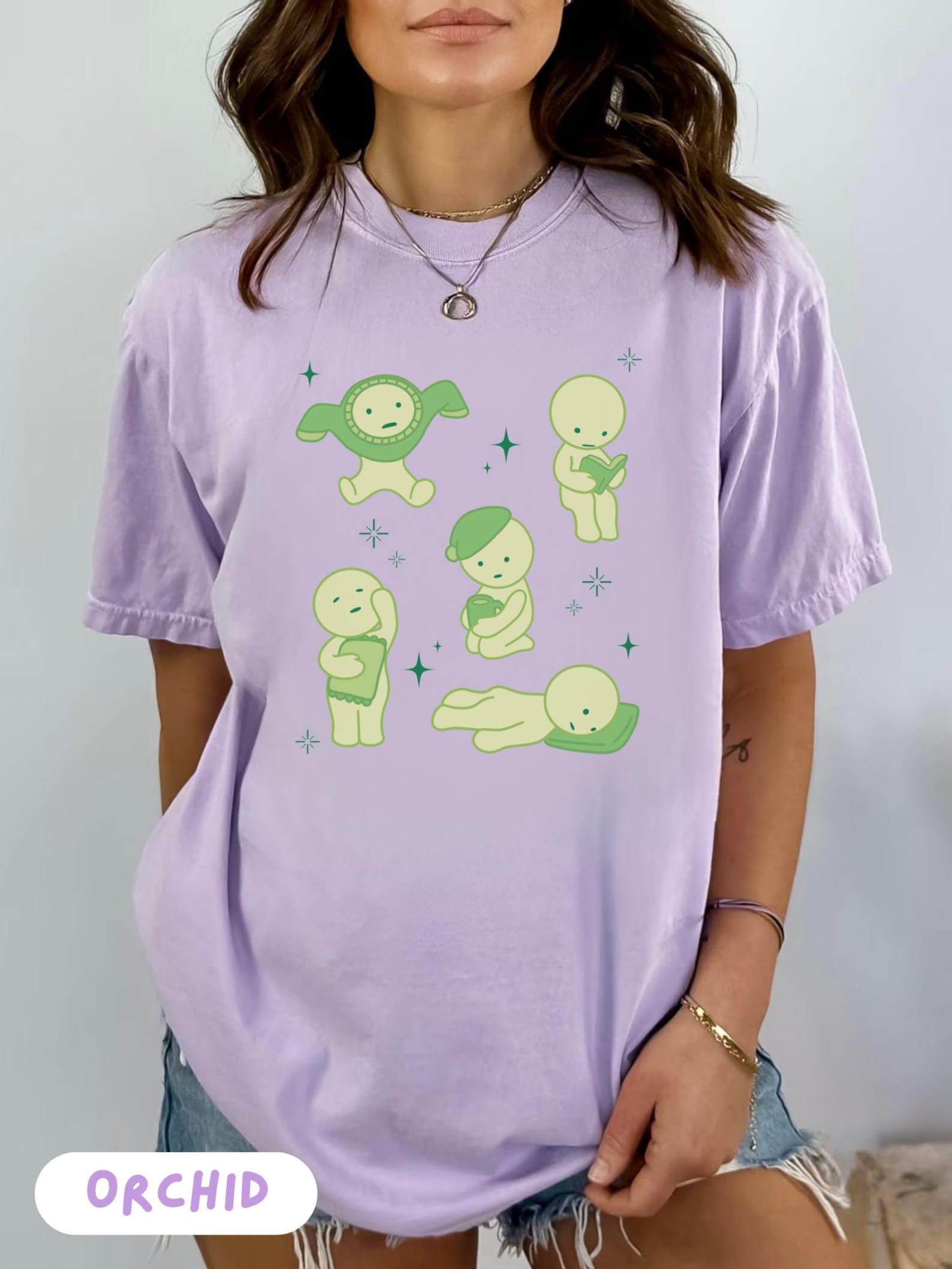 Cute Smiski Shirt Y2K 90s Homebody Club Graphic Tee Smiski Comfort ...